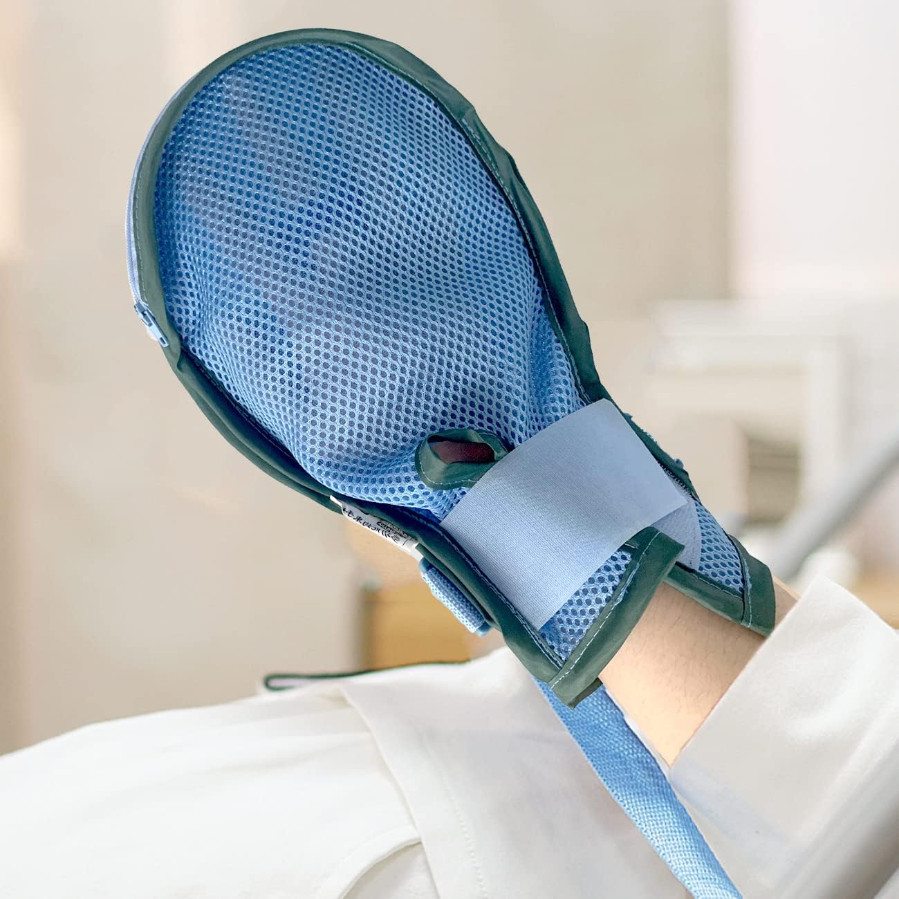 Elderly Hands Finger Anti-Scratched Mitts, MED Harm Fixed Guard Safety ...