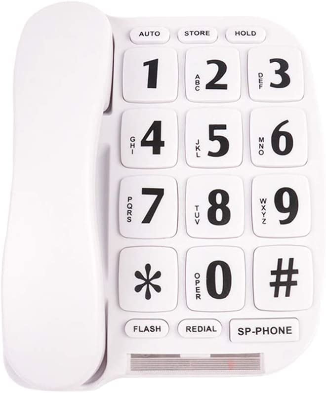 Elderly Phones Landline Telephone with Large Numbers Senior Phone for ...
