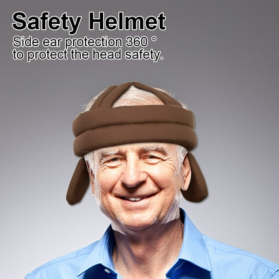 Elderly Protective Hat Helmet Old Man Fall Prevention with Ear ...