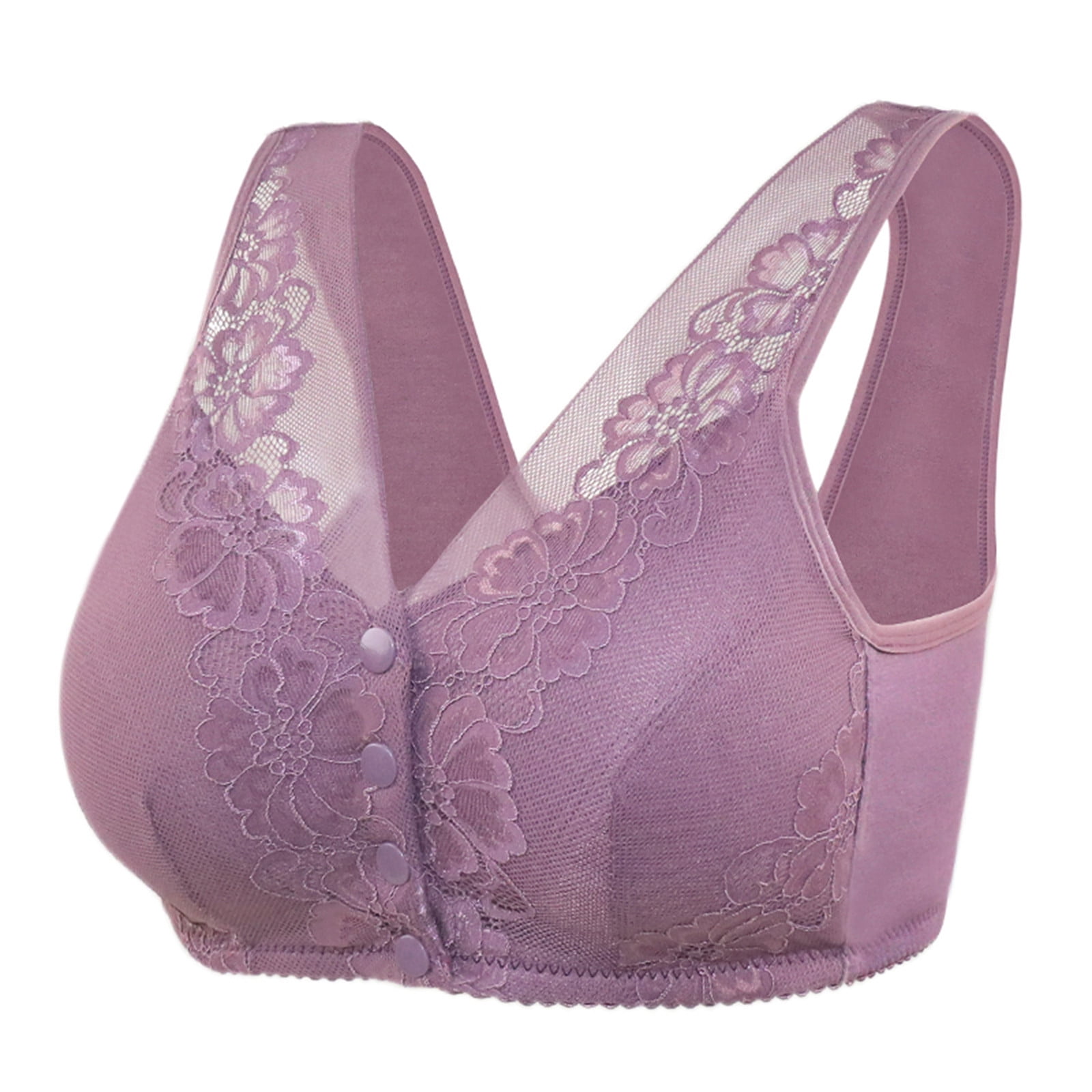 Elderly Seniors Daisy With Uplift Front Closure Bra Straps Front