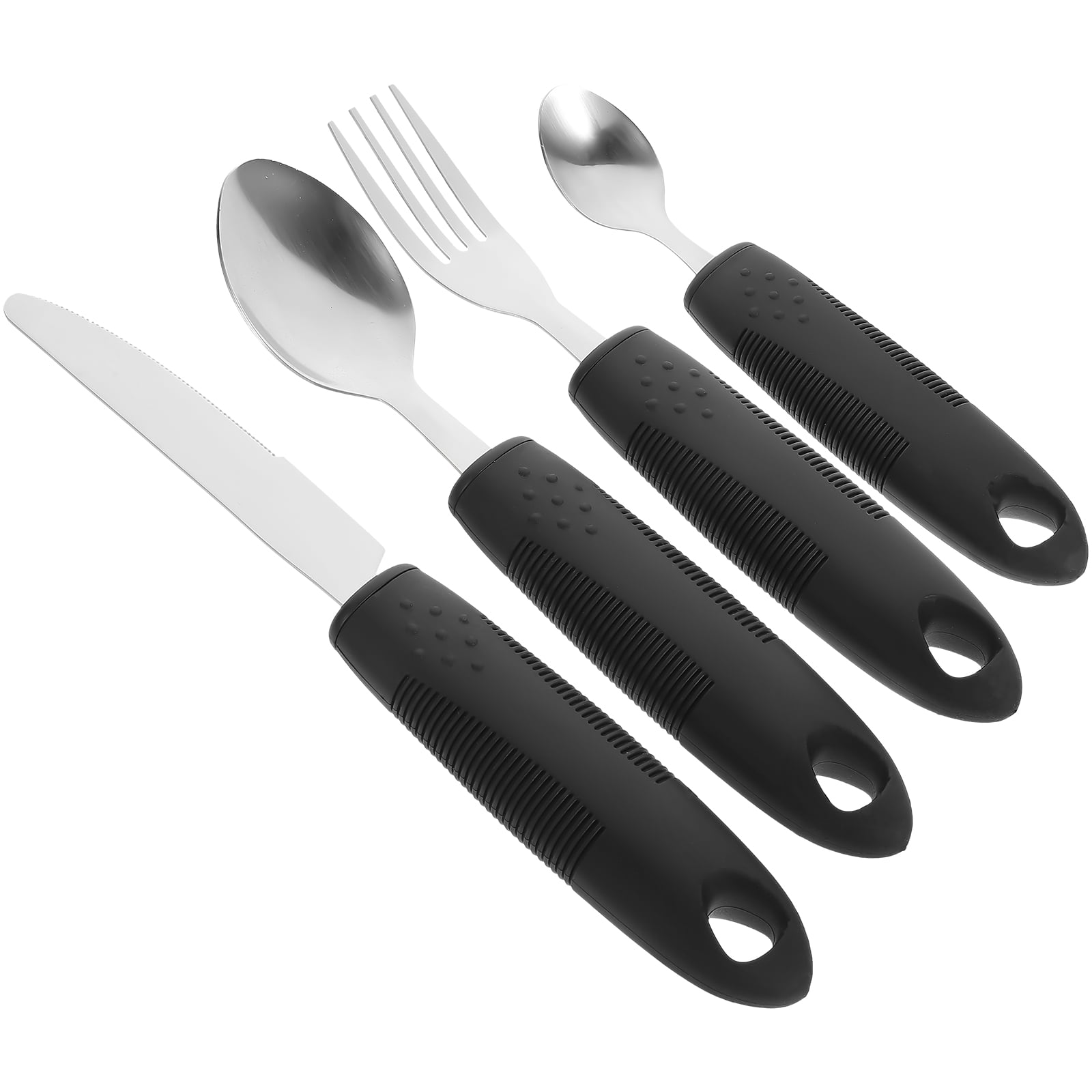 Elderly Tableware Utensil Silverware Aldult Portable Adaptive Utensils ...