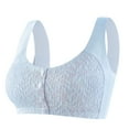 Elderly Womens Daisy With Uplift Front Closing Bra Wireless Front