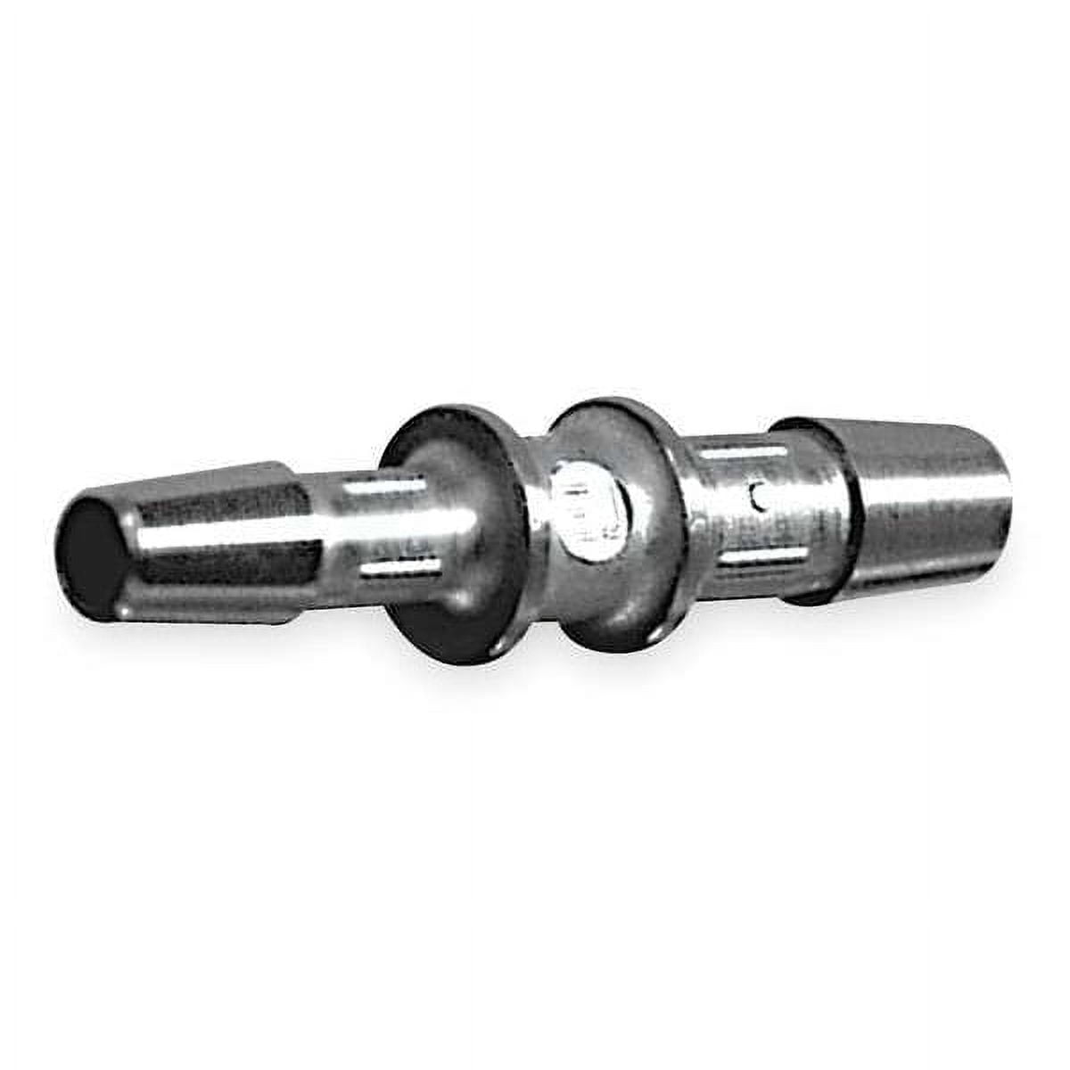 Eldon James 1/2" x 1/4" Barbed 316L SS Reducing Coupler Sch 10 C8-4SS ...