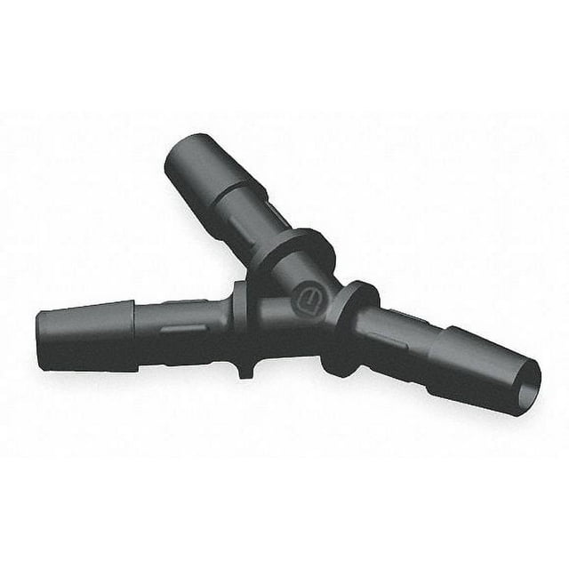 Eldon James Y Connector,3/8 In,Barbed,Nylon,PK10 Y0-6BN - Walmart.com