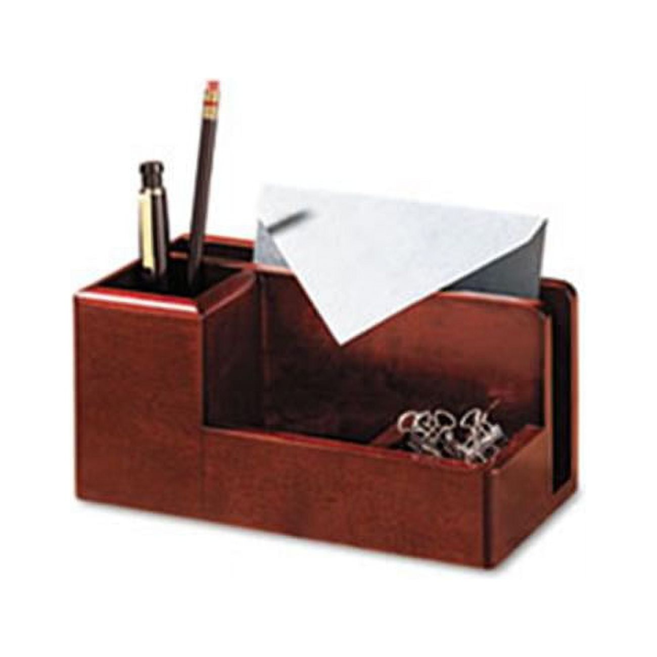 Eldon Office Products 1734648 Wood Tones Desk Organizer, Wood, 4 1/4 x ...