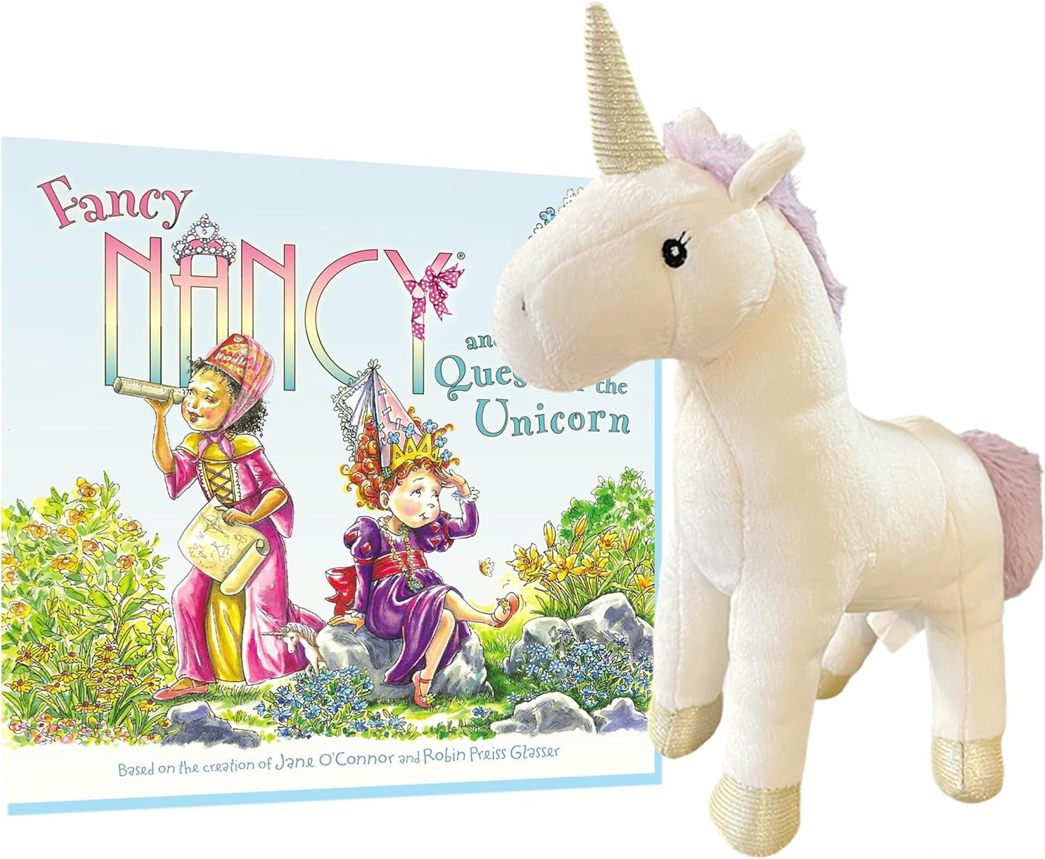 Eldora the White Unicorn with Fancy Nancy and the Quest for the Unicorn ...