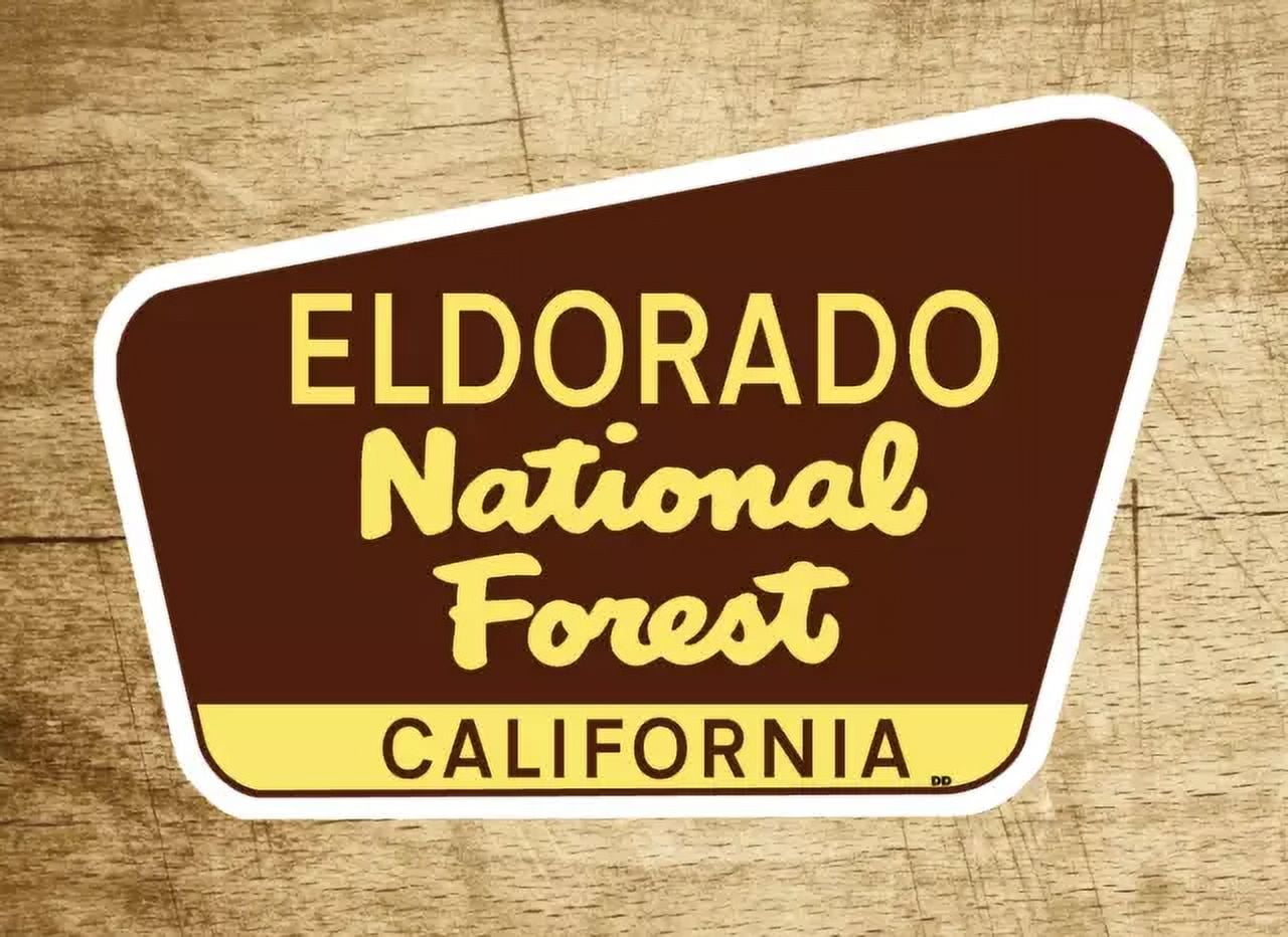 Eldorado National Forest Decal Sticker California Park Sticker Phone ...