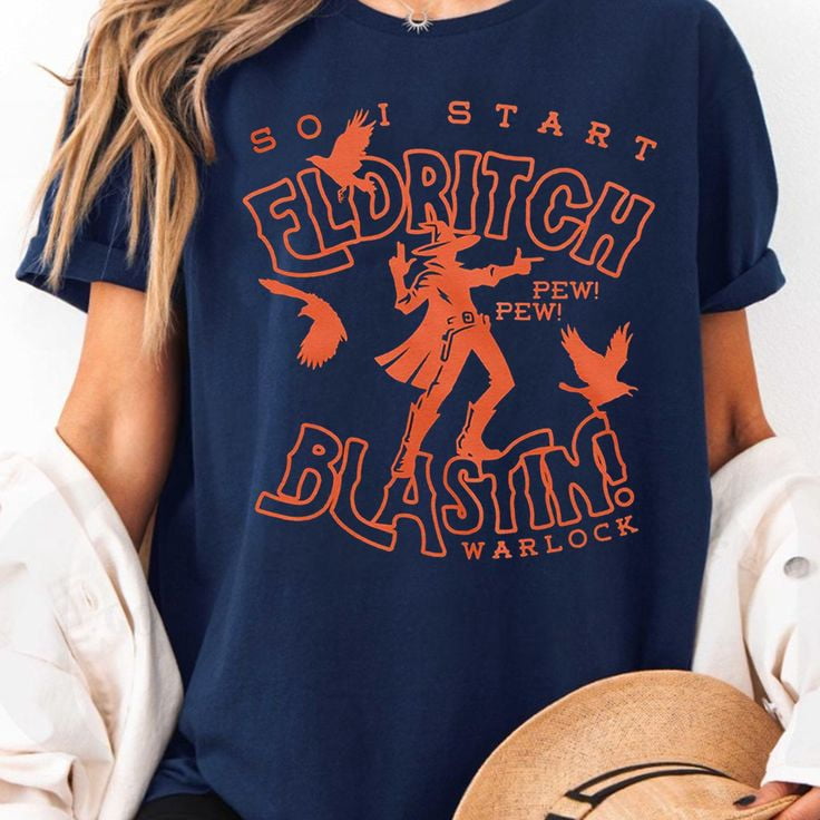 Eldritch Blastin' Warlock DnD T-shirt Sizes S-5XL, The Future Box ...