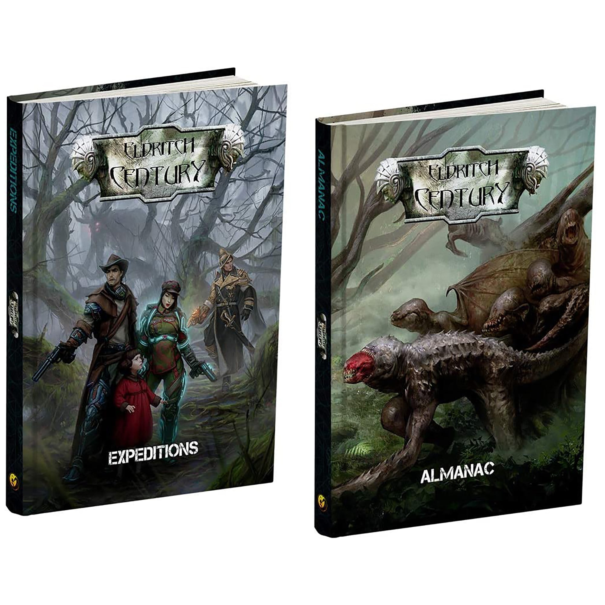 Eldritch Century: Expeditions & Almanac Premium Slipcase - 2 Hardcover ...