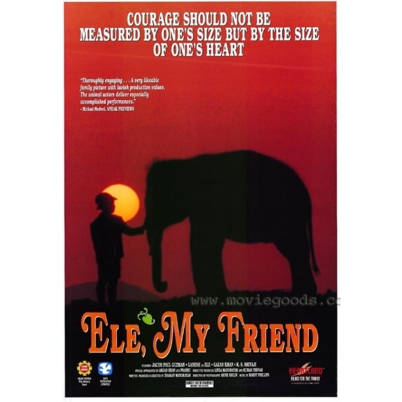 Ele, My Friend Movie Poster (11 x 17) - Walmart.com
