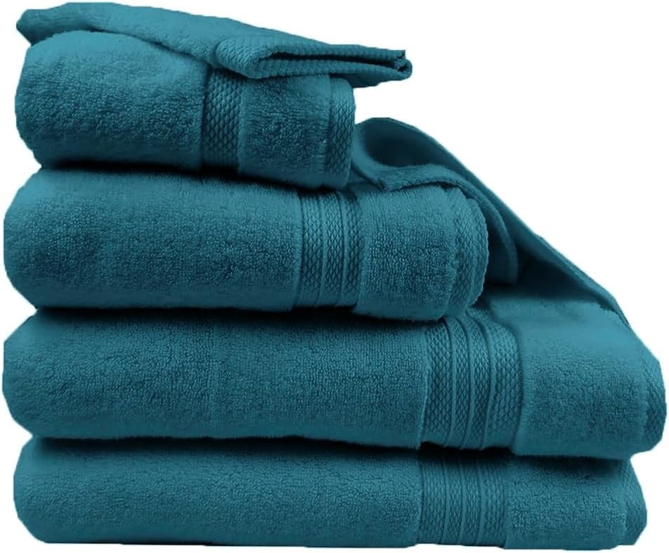 Elea 600GSM Bath Towels Set - 6pcs 100% Cotton by Garnier-Thiebaut ...