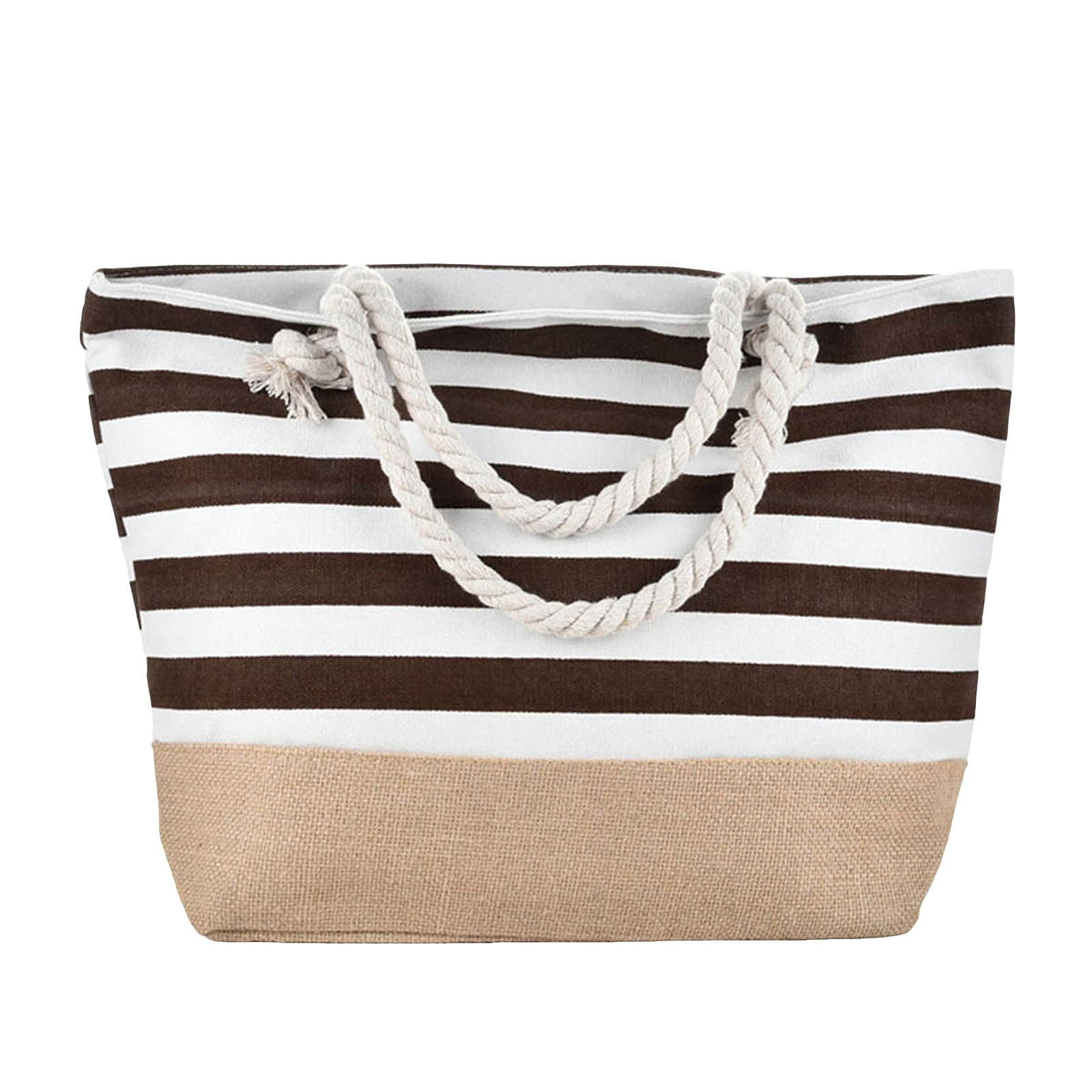 Elean Beach Bags for Women Large Canvas Beach Tote Bag Beach Bags Waterproof Sandproof Swim Pool ...