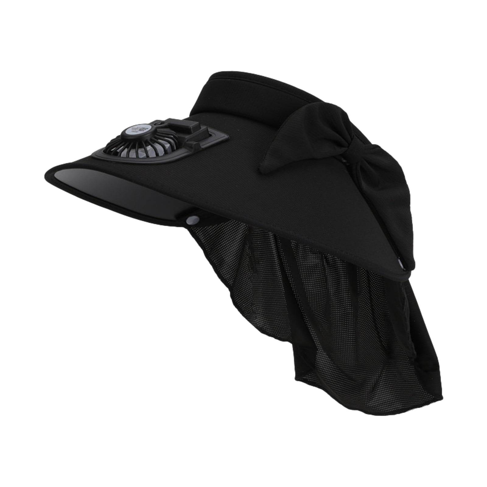 Elean USB Powered Fan Hat for Women - Wide Brim Sun Hat with USB ...