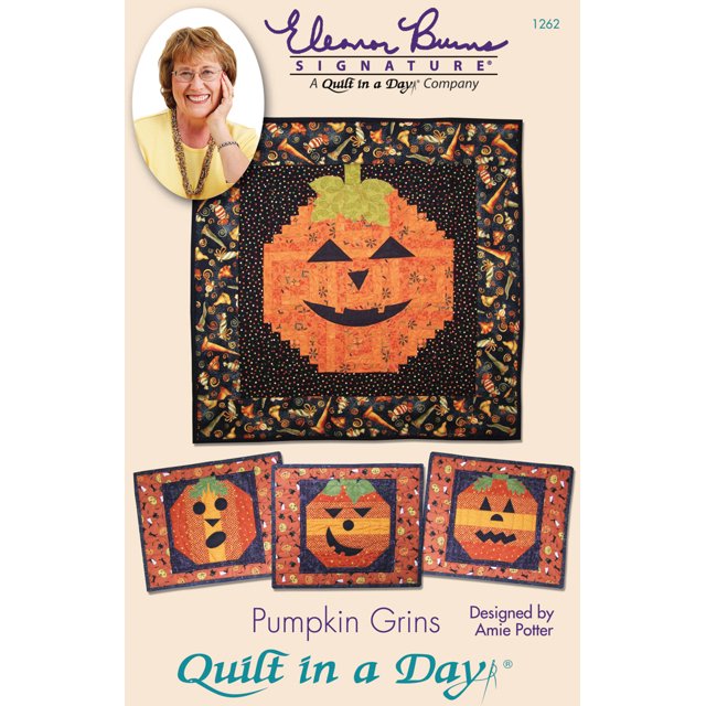 Eleanor Burns Patterns-Pumpkin Grins - Walmart.com