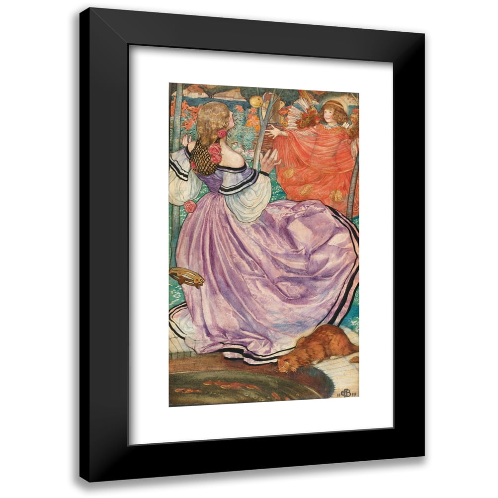 Eleanor Fortescue-Brickdale 12x18 Black Modern Framed Museum Art Print ...