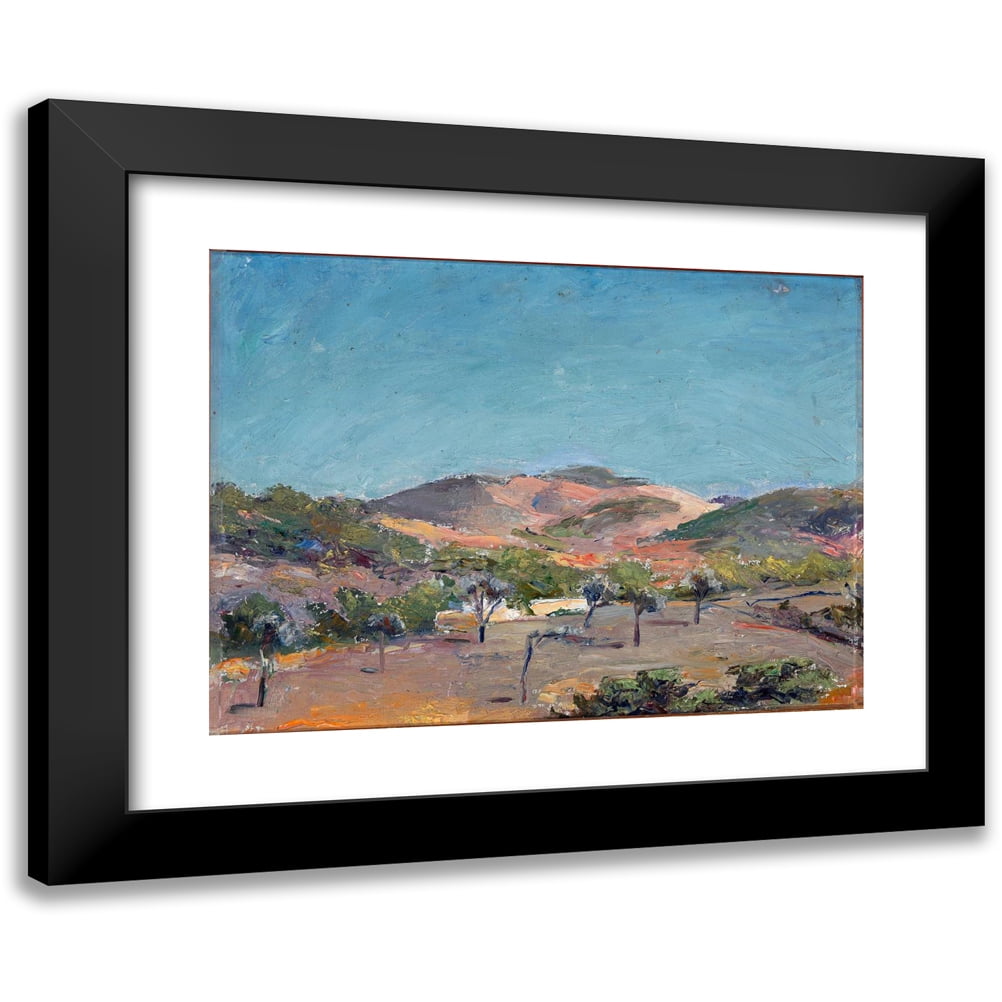 Eleanor Harris 14x11 Black Modern Framed Museum Art Print Titled - Hill ...