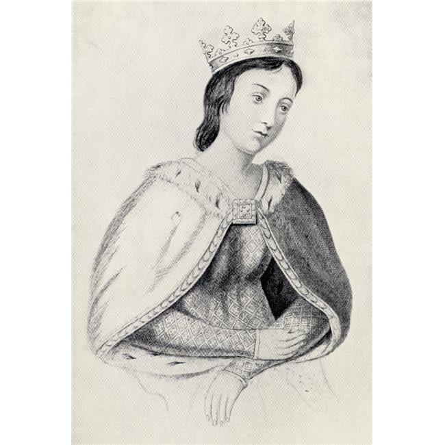 Eleanor of Provence Circa 1223 to 1291 Queen Consort of King Henry III ...