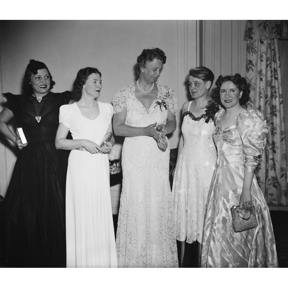 Eleanor Roosevelt And Others At Jamboree For Prominent Women. At The ...