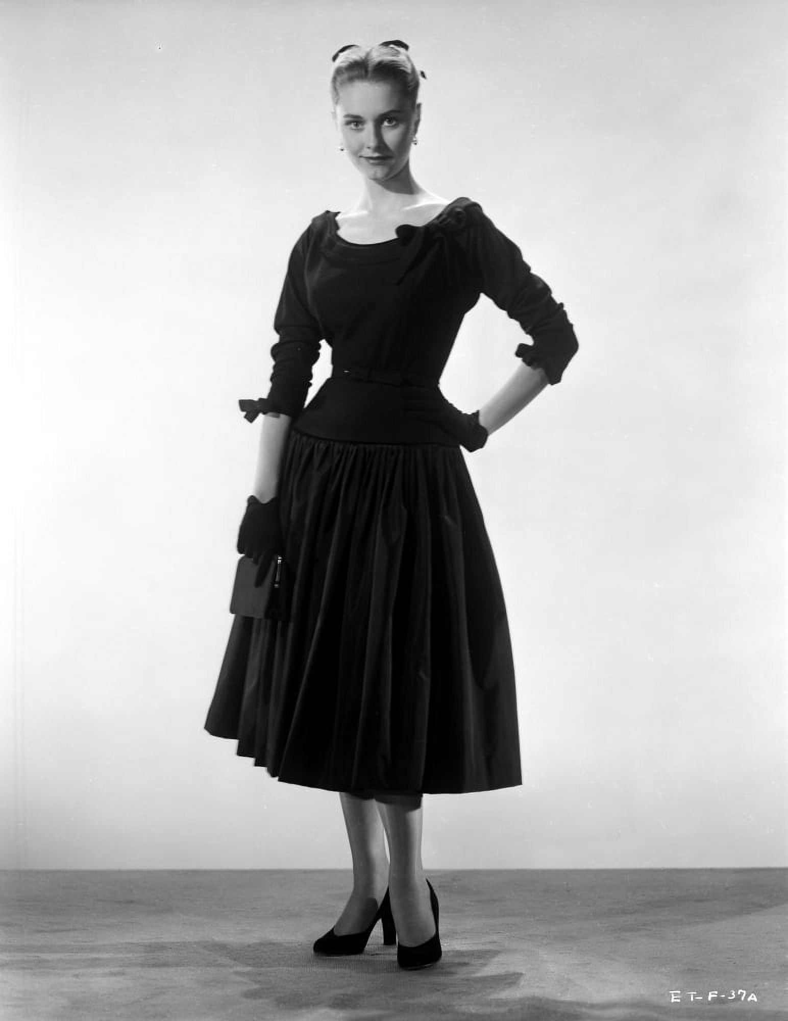 Eleanor Todd Posed in Dress Photo Print (24 x 30) - Walmart.com