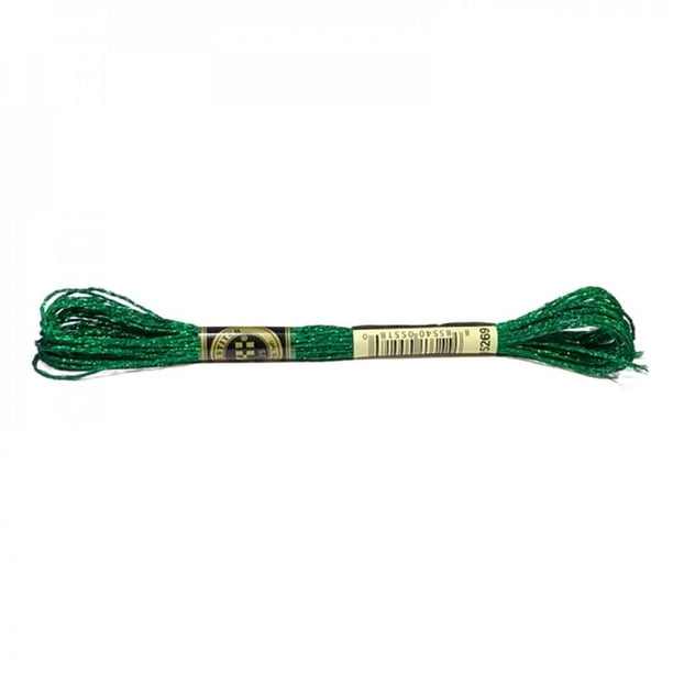 Eleanos 8 Meters 12 Strands Colorful Metallic Thread Handmade Cross ...