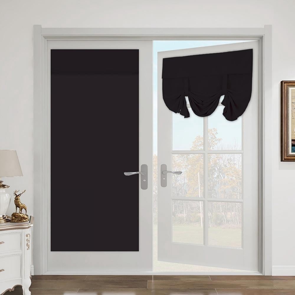 Xinhuaya French Door Curtains, Velvet Blackout, Thermal Insulated, Size ...