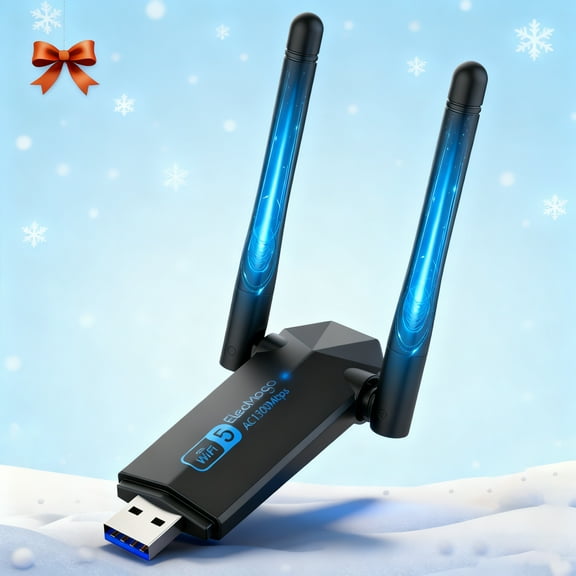 EDUP 600 Mbps USB WiFi Adapter Dual Band 2.4GHz/5GHz Wireless Network ...