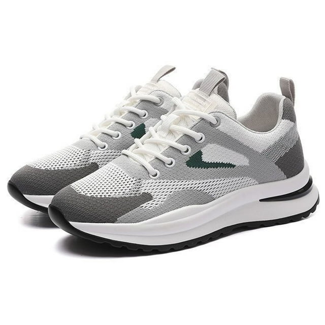 Elecsop Fashion Sneakers for Women Mesh Breathable Tennis Running Shoes ...