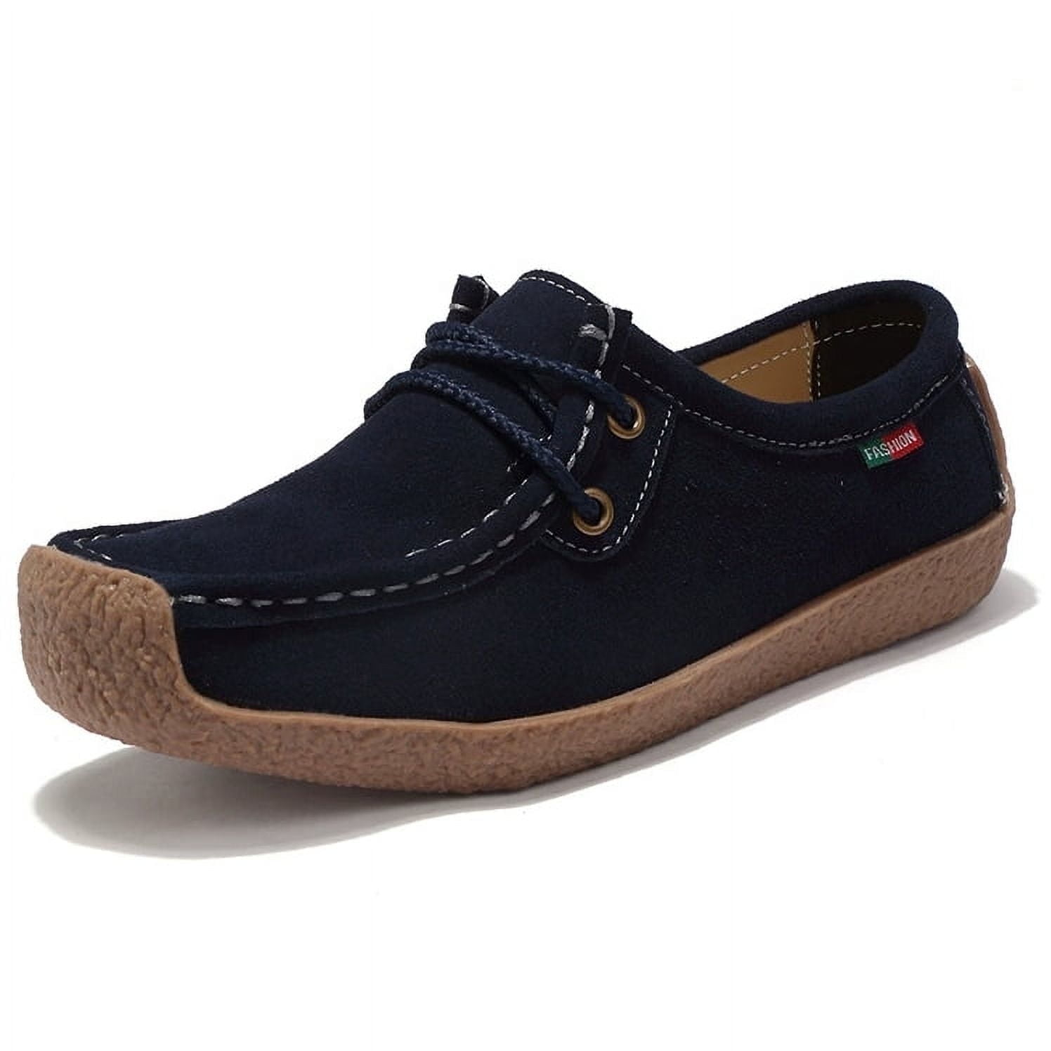 Elecsop Loafers for Women, Casual Comfortable Non-Slip Flats for Women ...