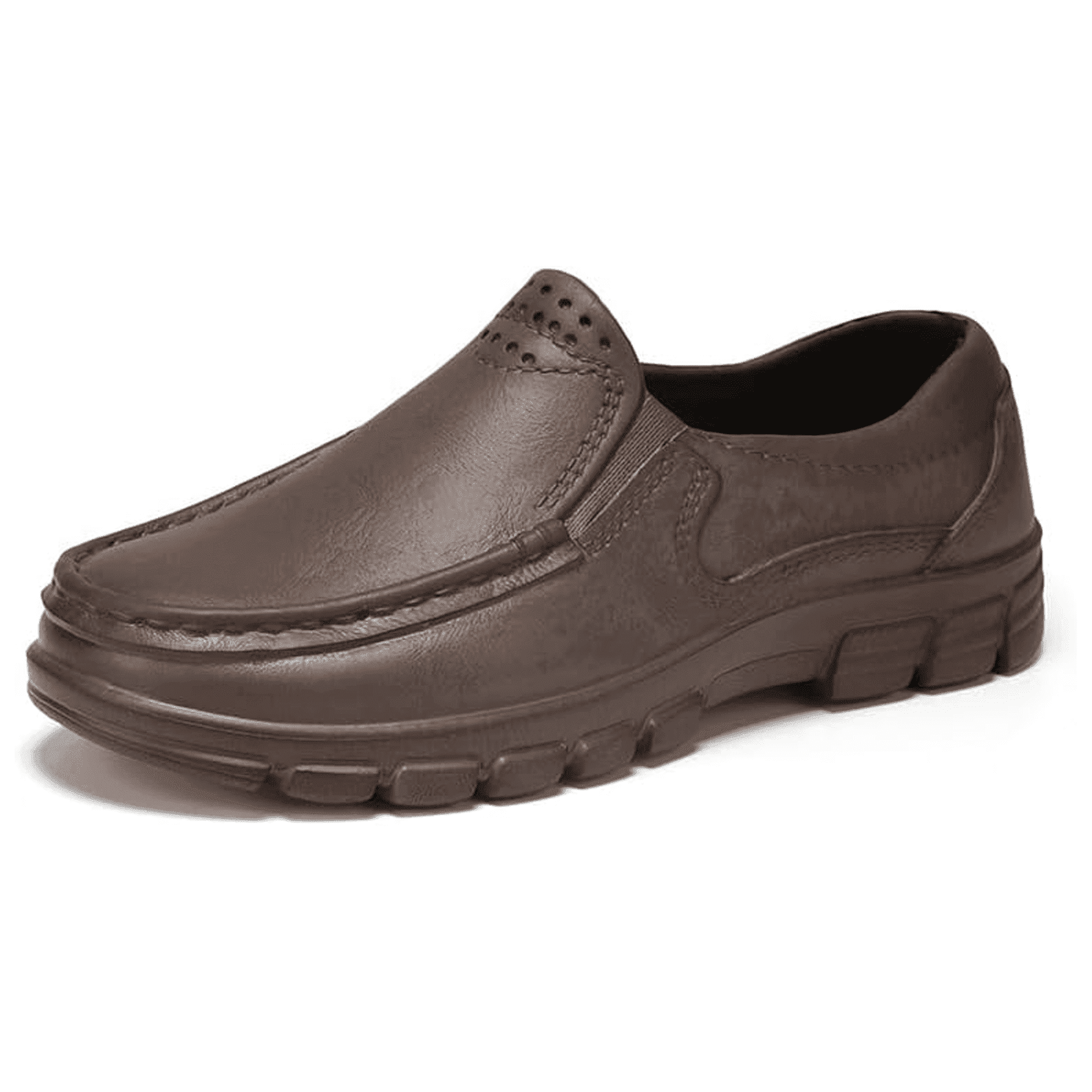 Elecsop Men's Slip-On Loafers,Chef Work Shoes Comfortable, Lightweight ...