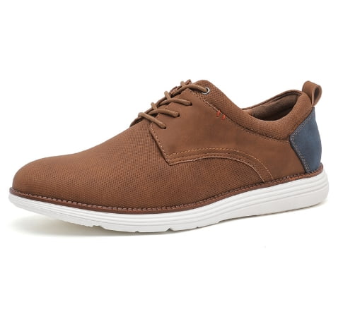 Elecsop Mens Dress Shoes Casual Oxford Shoes Business Formal Sneakers ...