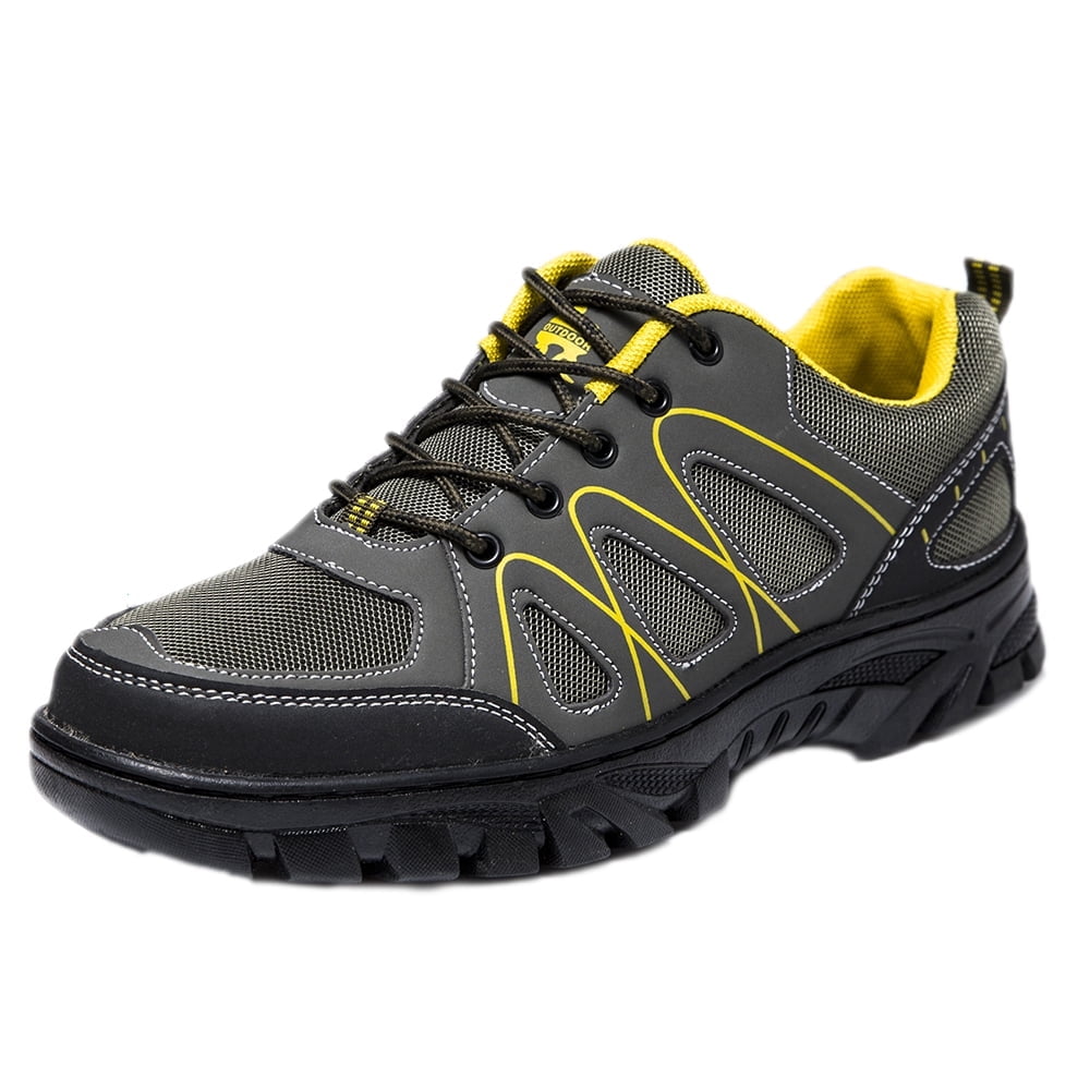 Elecsop Mens Hiking Shoes, Outdoor Jungle Ankle Support Breathable ...