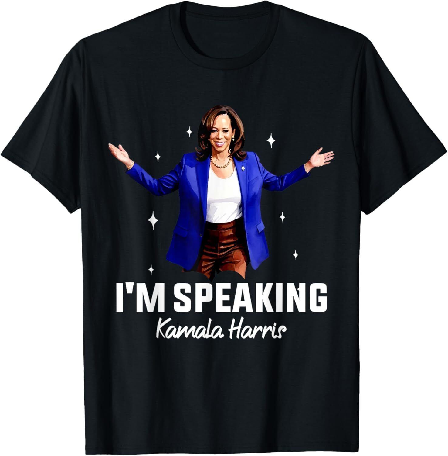 Elect President Kamala Harris Meme I'm Speaking Kamala 2024 T-Shirt ...