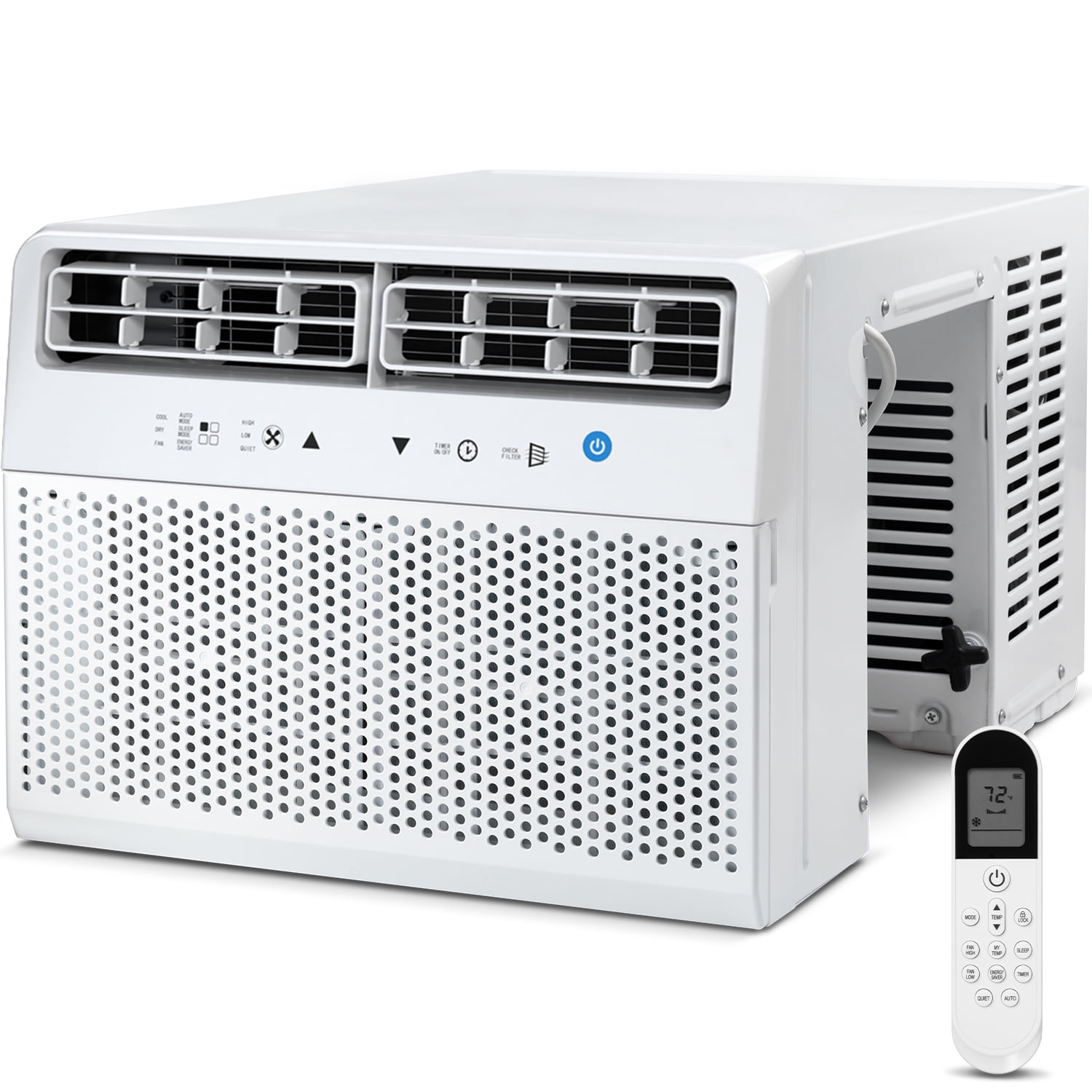 Electactic 12000 BTU ASHRAE 115V U Shaped Window Air Conditioner with ...
