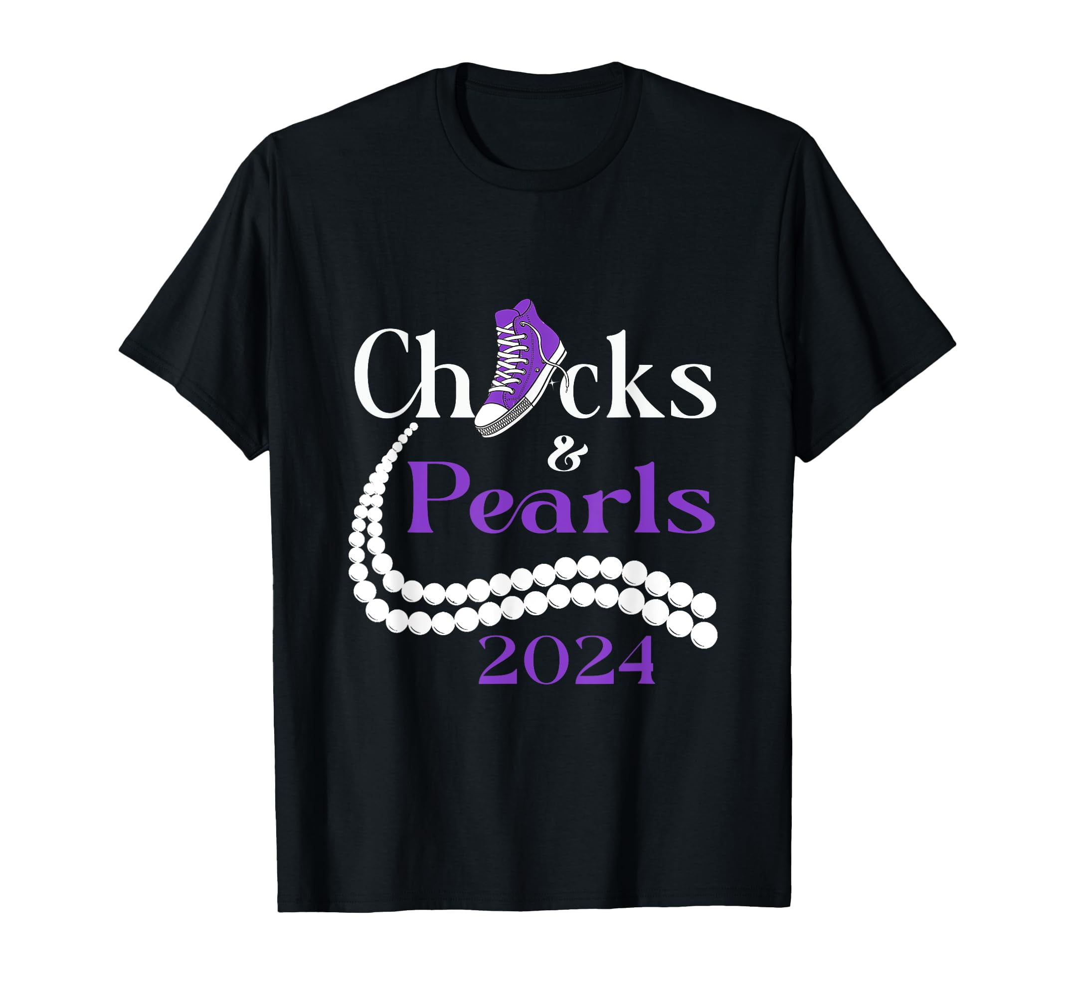 Election 2024 Chucks & Pearls 2024 T-Shirt - Walmart.com Election 2024 Chucks & Pearls 2024 T-Shirt - Walmart.com