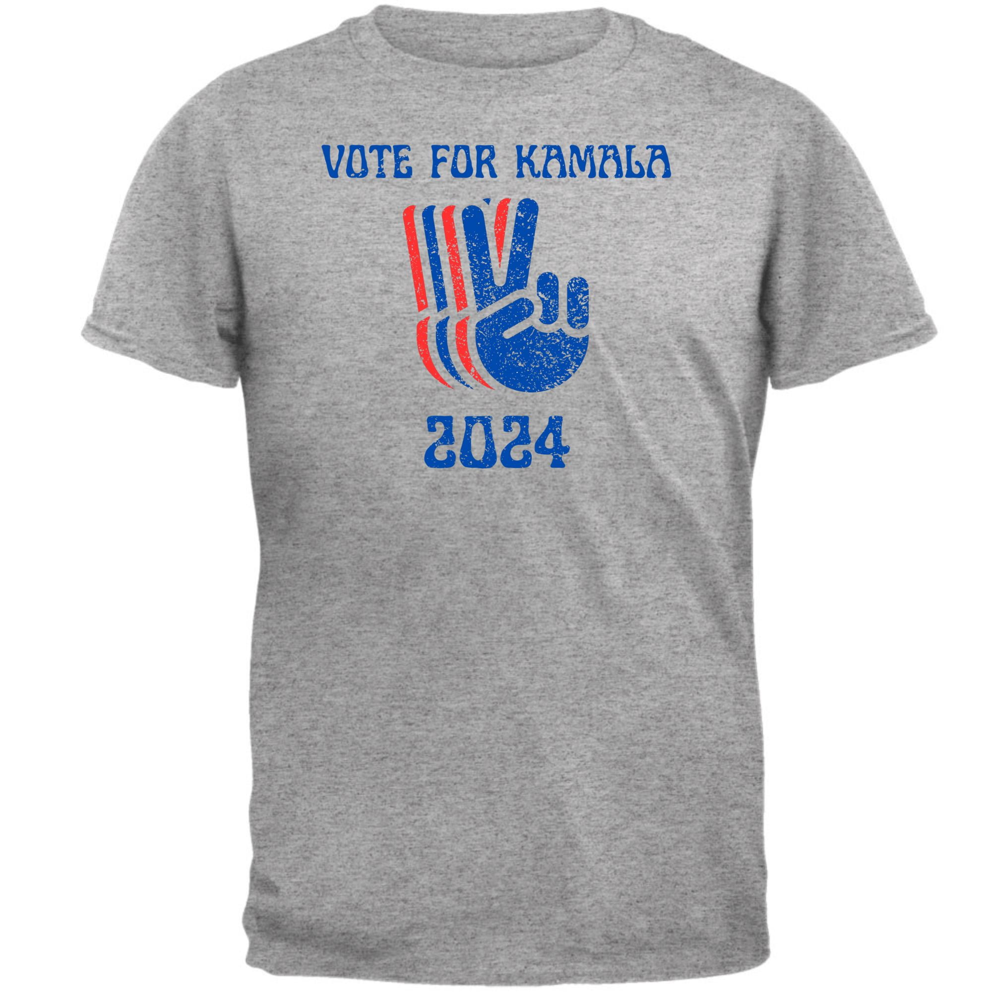 Election 2024 Kamala Harris Patriotic Peace Hands Vote For Kamala Mens ...