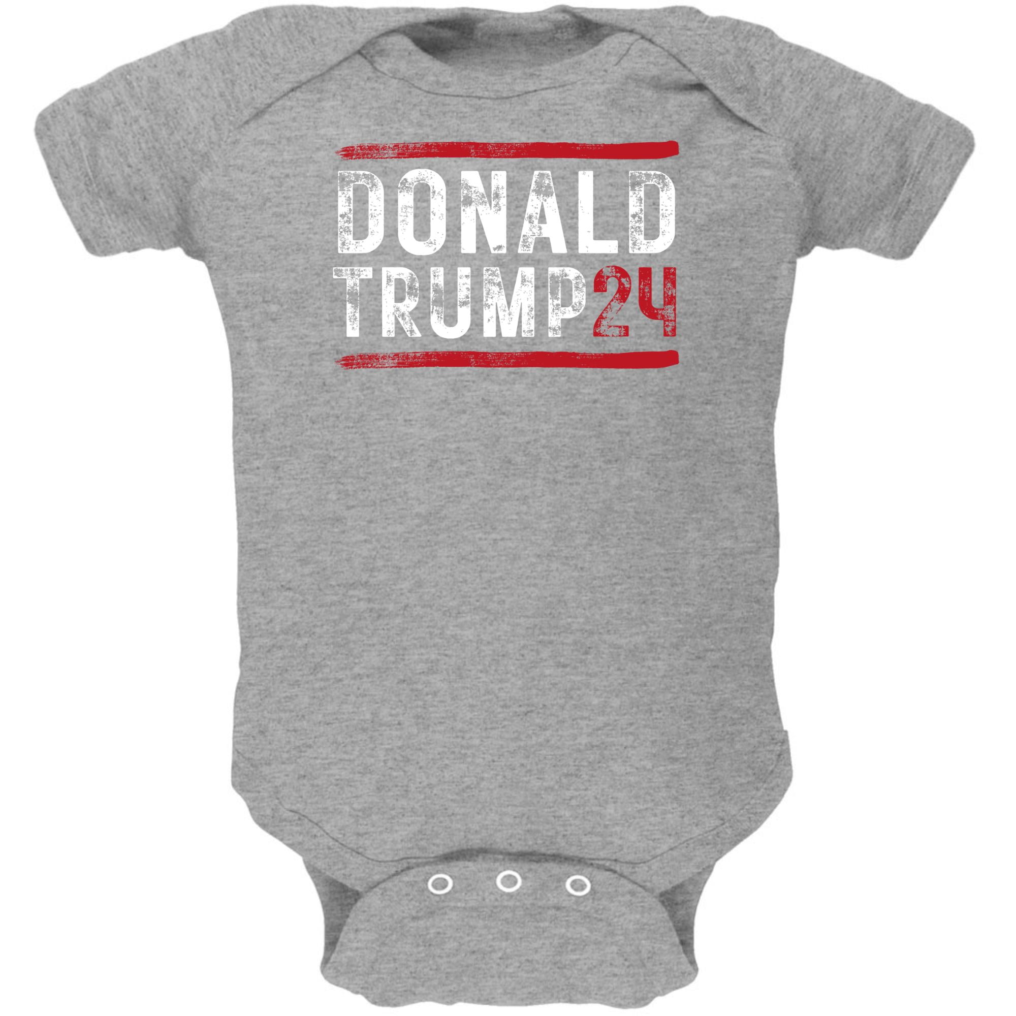 Election 2024 Trump 24 Stencil Art Baby One Piece - Walmart.com