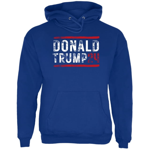 Election 2024 Trump 24 Stencil Art Mens Pullover Hoodie - Walmart.com