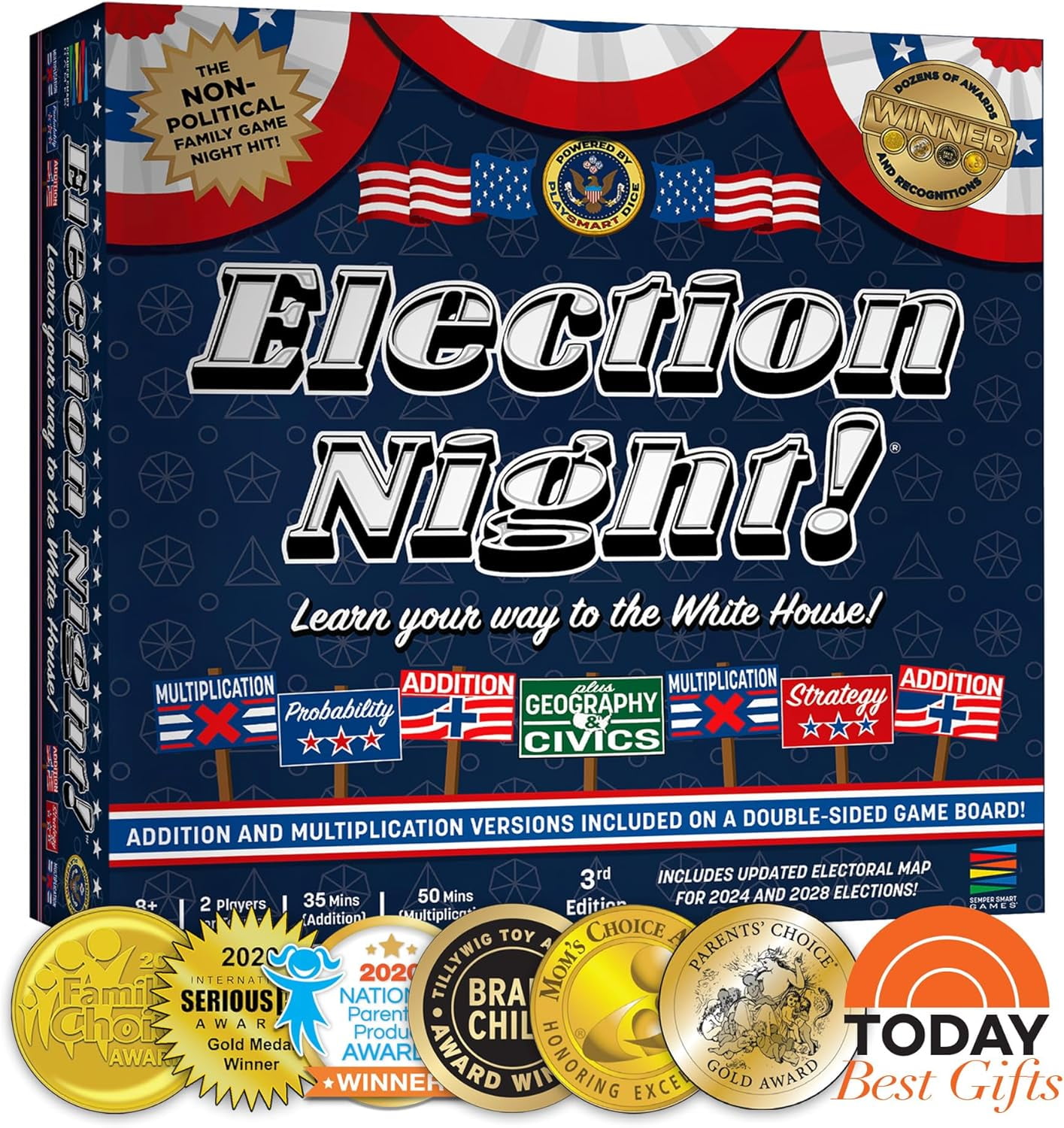 Election Night! A Super Fun Way to Learn Essential Math, Geography and ...