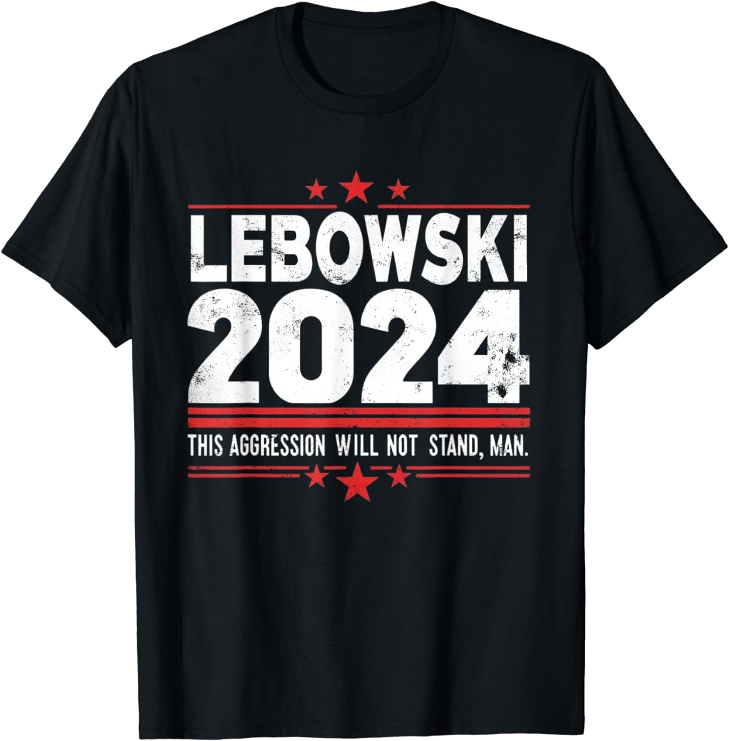 Election Vote 2025 Funny Political Name Lebowski Political T-Shirt ...