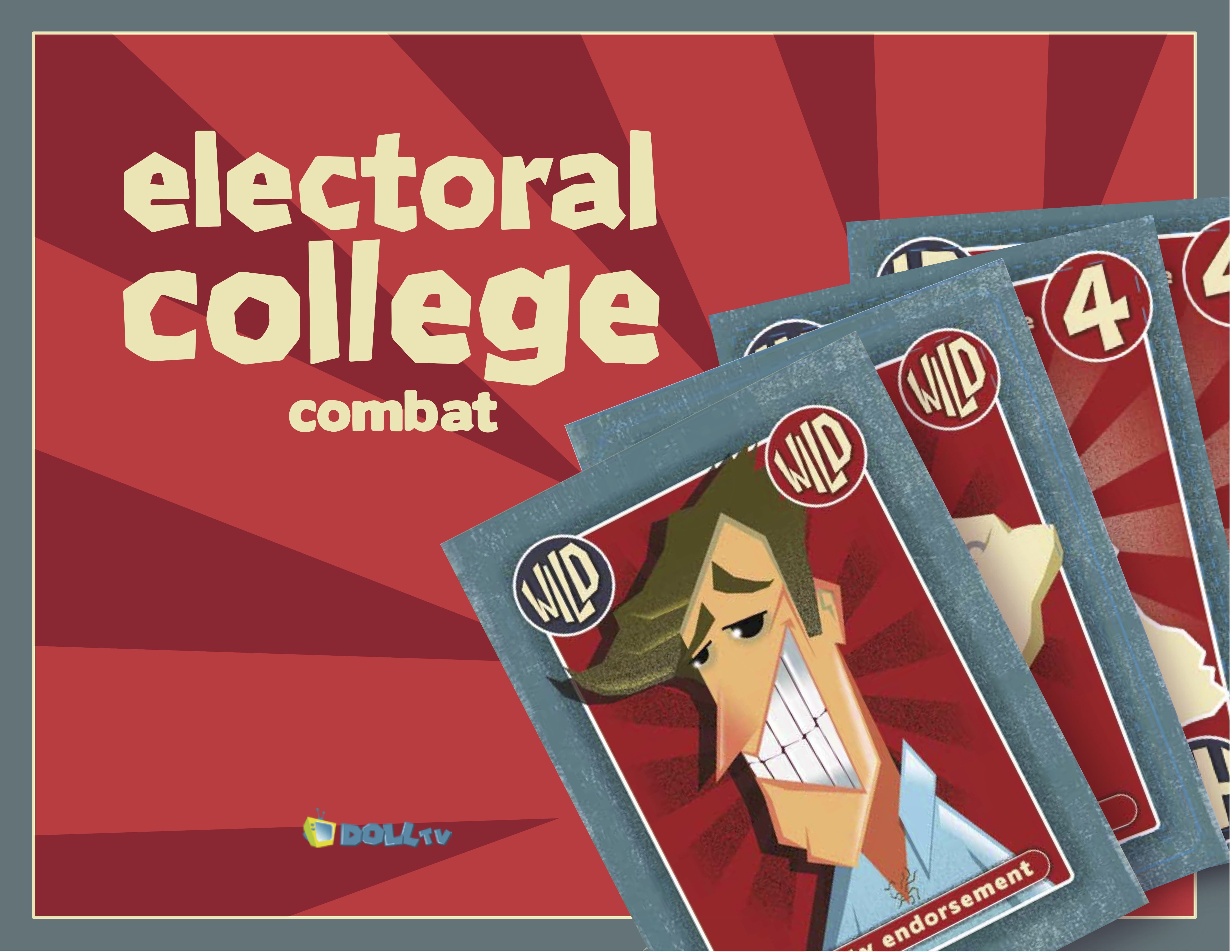 Electoral College Combat Two-Player Card Game 100-Deck Pack. This is an ...
