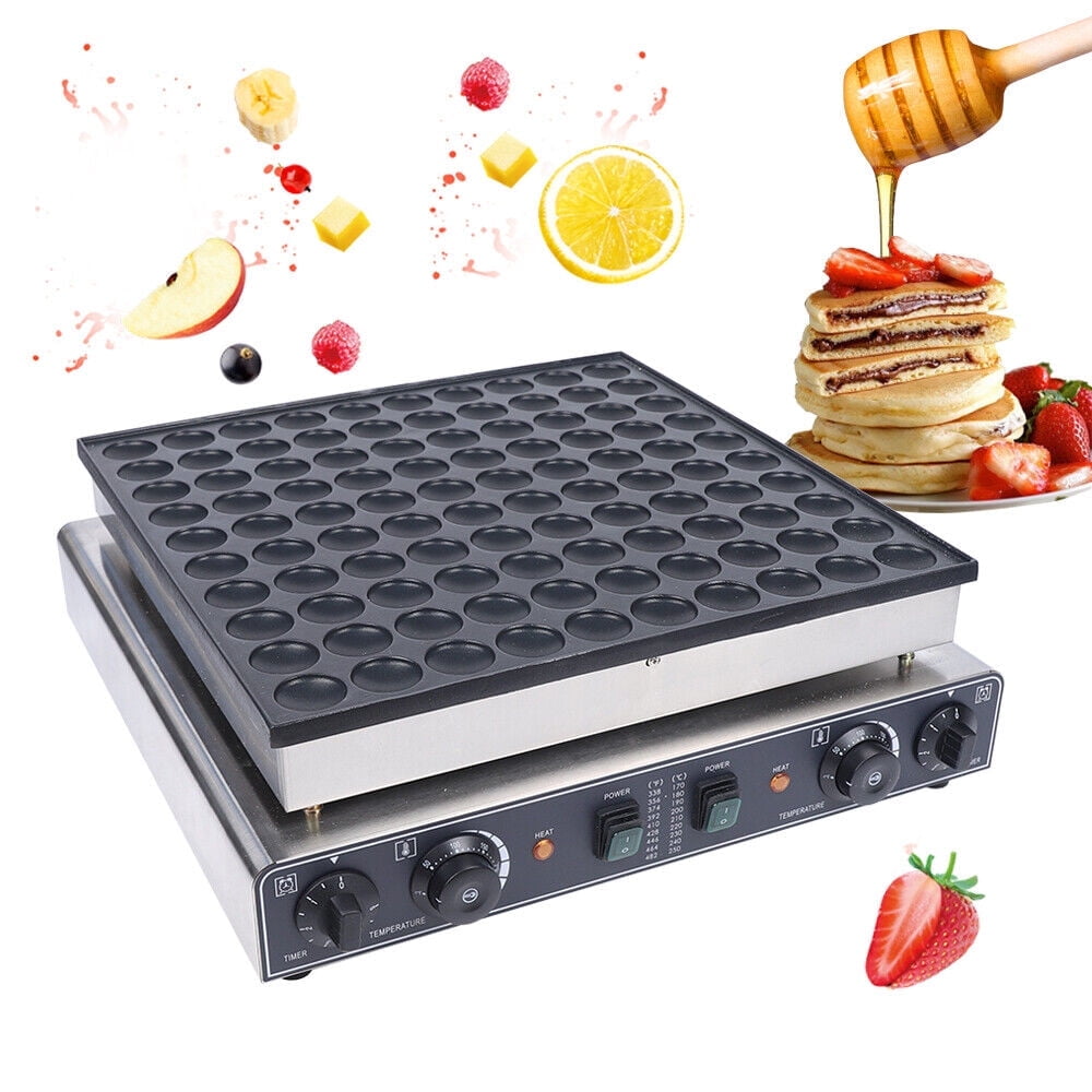 Electric 100pcs Mini Dutch Pancake Maker Baker Machine Iron Baker ...