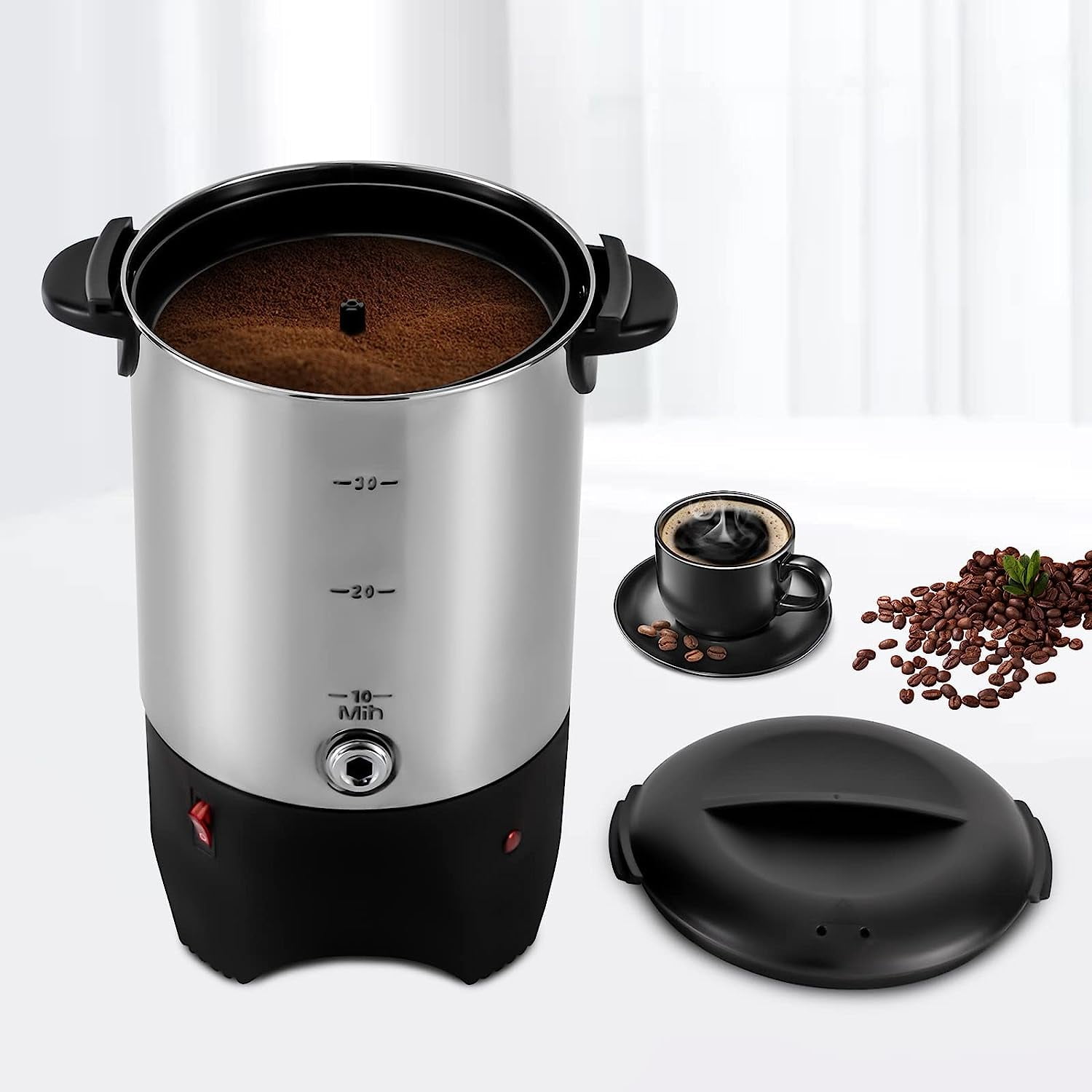 Electric 15L Catering Hot Water Boiler 15L 3.96gal Coffee Maker ...