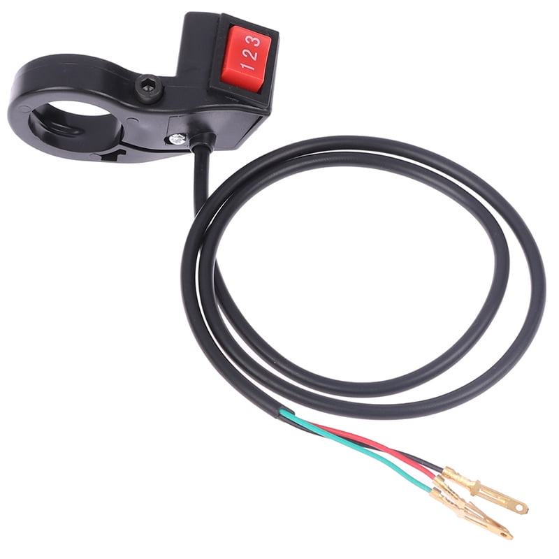 Electric 3 Speed Module Handlebar 3 Gear Switch Shift For Motorcycle E ...