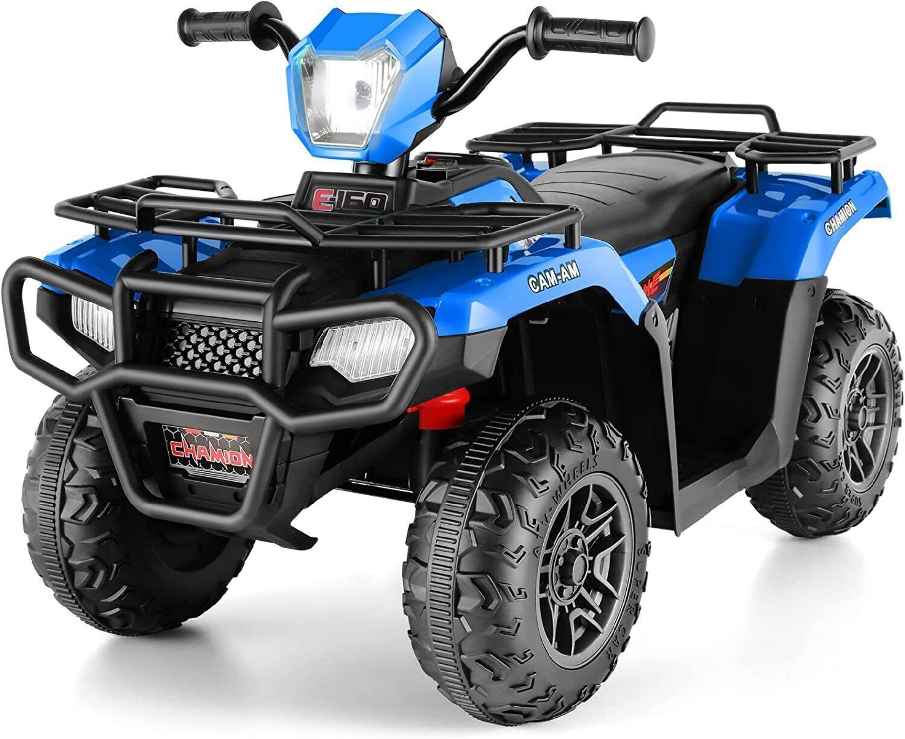 Electric 4-Wheeler ATV Quad for Kids with LED Lights, USB and MP3 ...