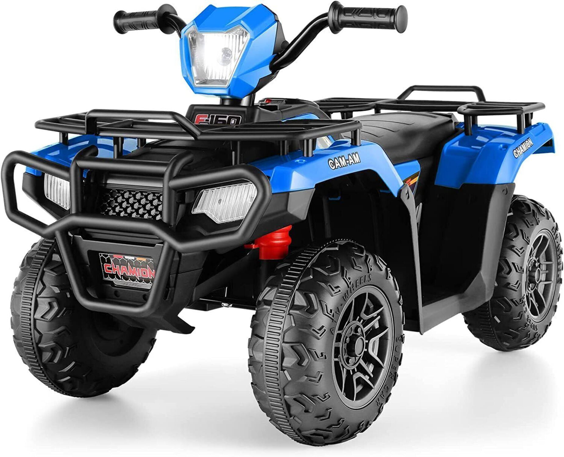 Electric 4-Wheeler ATV Quad for Kids with LED Lights, USB and MP3 ...