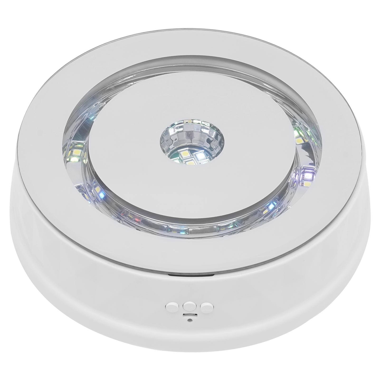 Electric 7 LED Colorful Light Rotating Display Stand 360° Turntable ...