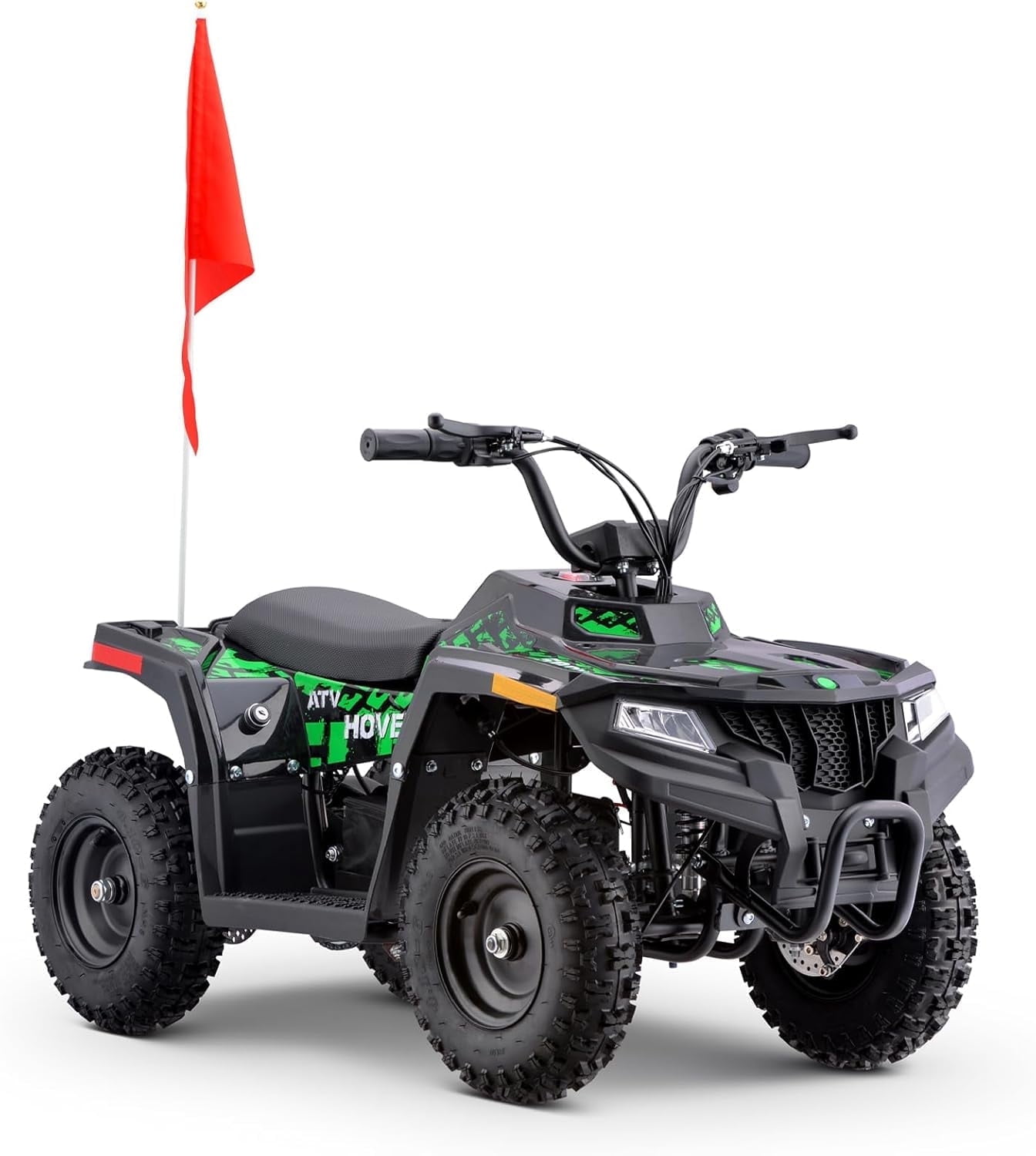 WAWA Electric ATV, 36V Kids Dirt Quad Bike with 500W Powerful Motor for Boys Girls Off-road and ...
