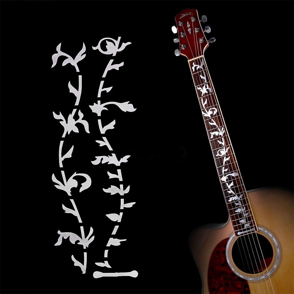 Electric Acoustic Guitar Stickers Inlay Decal Ultra Thin Fretboard ...