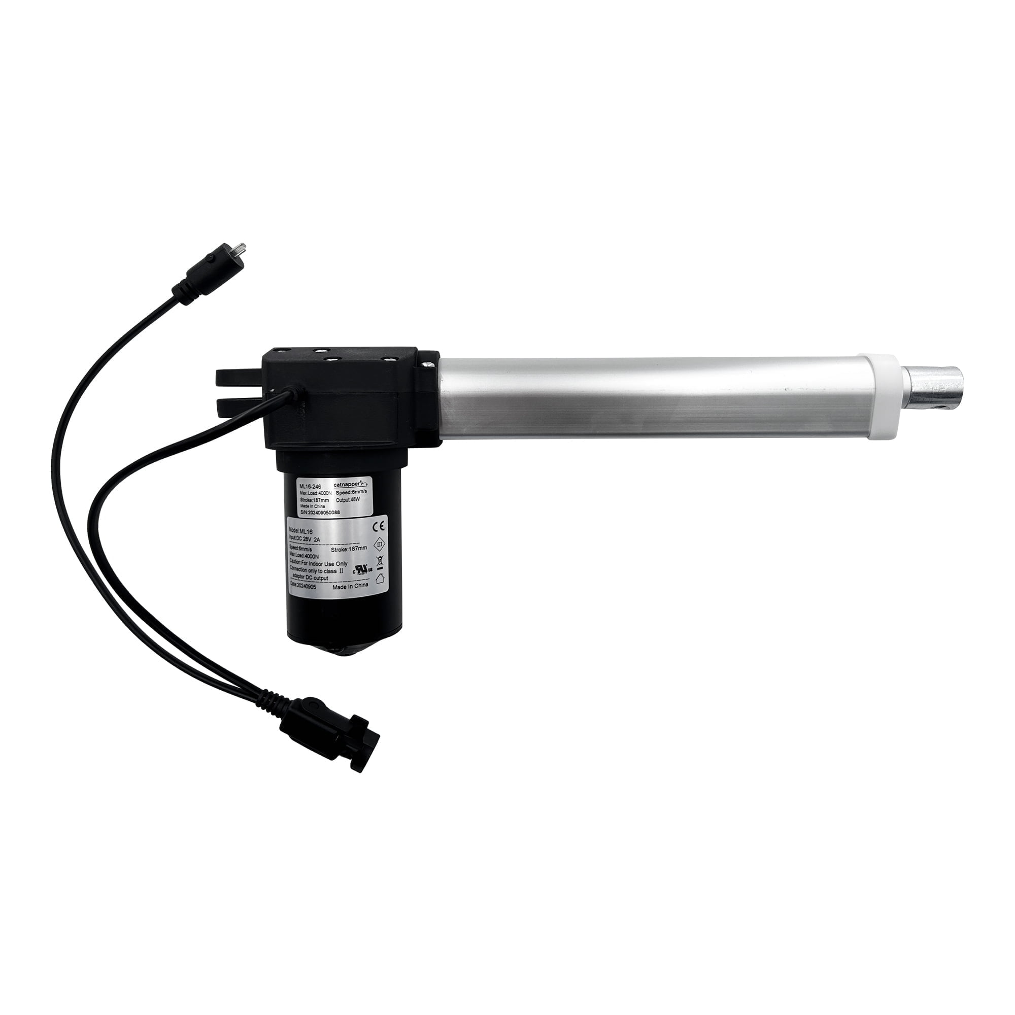 Electric Adjustable Bed Power Recliner Mulin Motor Actuator Model ML16 ...