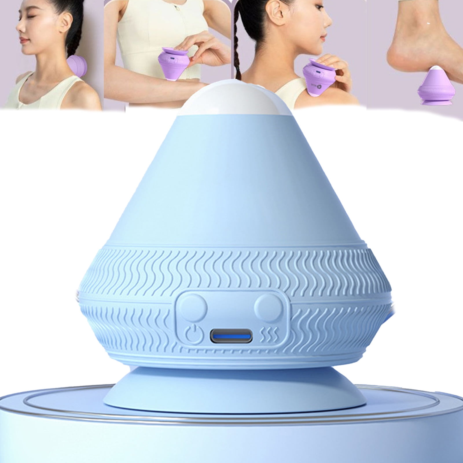 Electric Adsorption Fascia Ball, Myofascial Release Ball, Relaxation for Muscles and Body, Deep ...